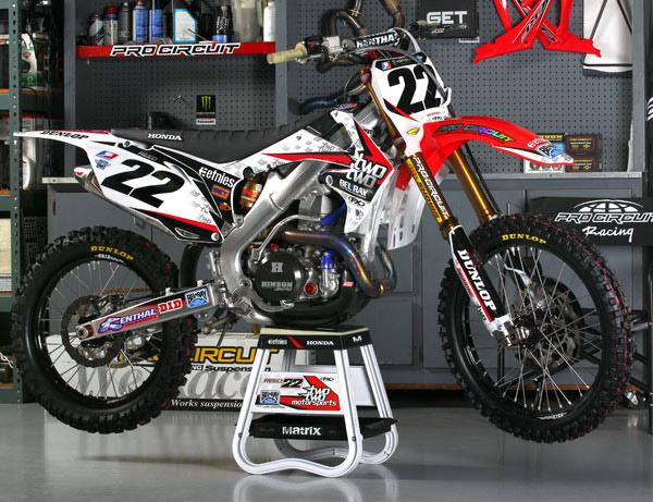 MX MACHINE CHAD REED’S CRF450R ปี 2011 | แต่งมอไซค์