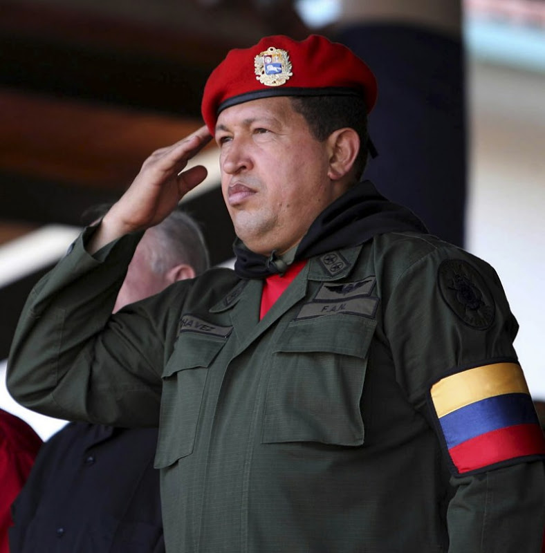 All This Is That: President Hugo Chavez has left the building