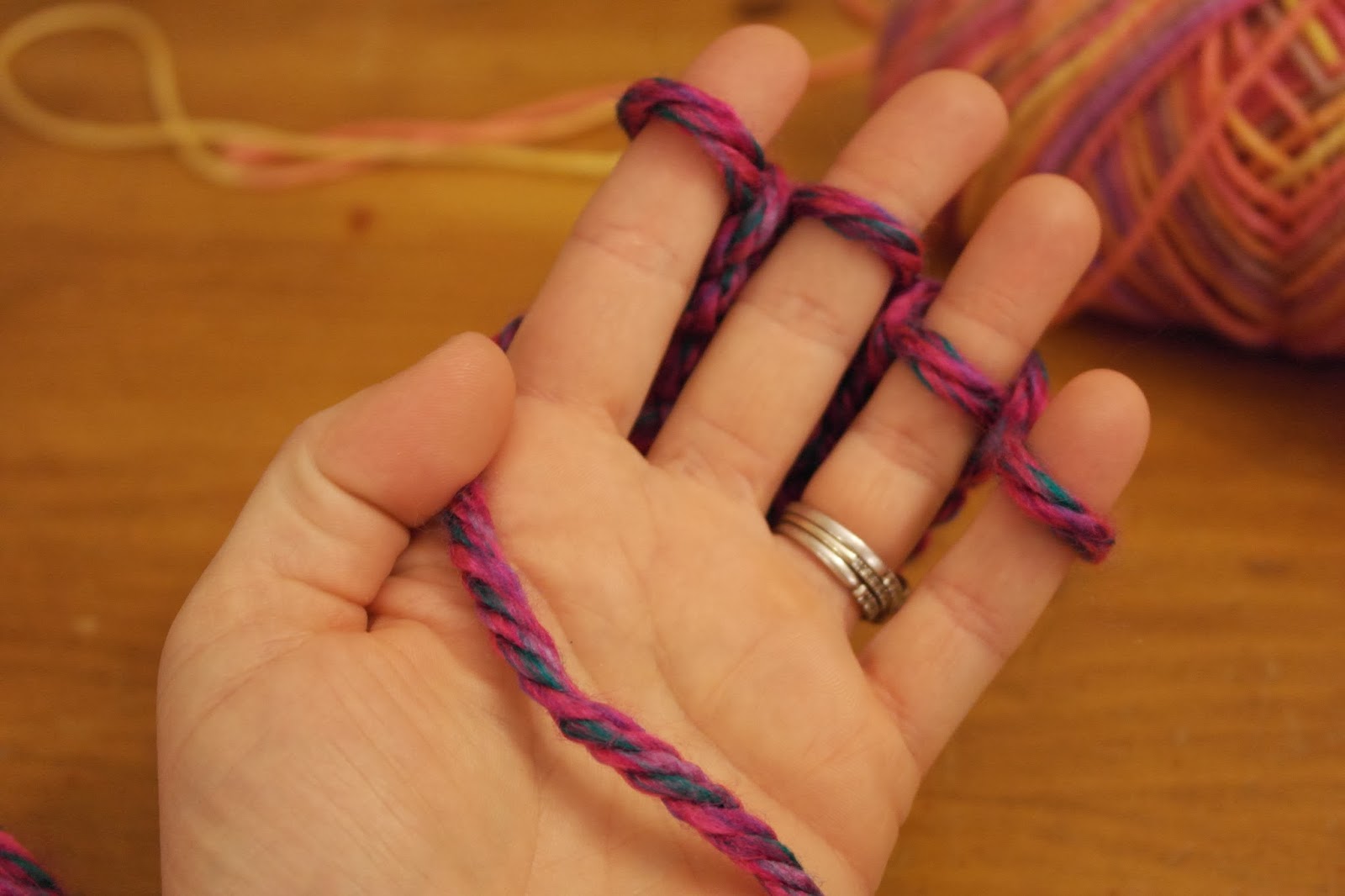 Finger Knitting-- The Bees Knees This Winter Break! | Macaroni KID ...
