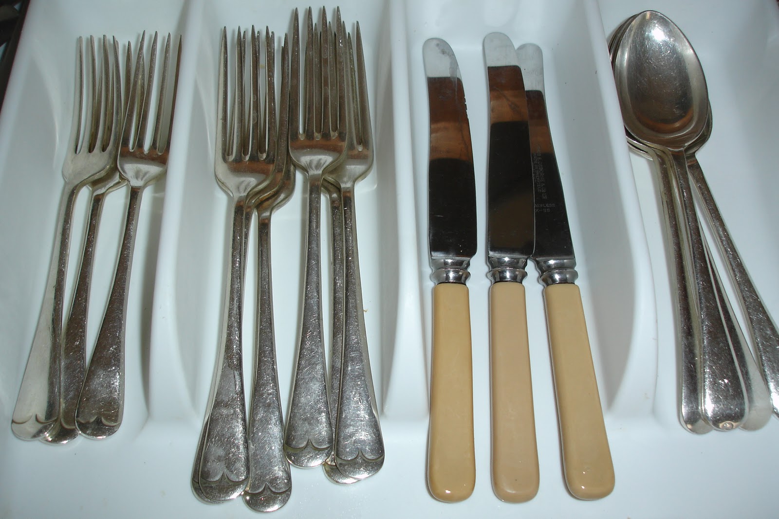 At home with Jo and Ste: The splendour of vintage cutlery and crockery