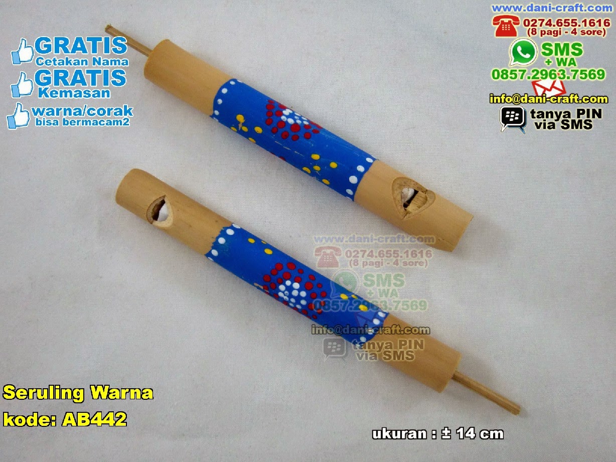 Seruling Warna | Souvenir Pernikahan