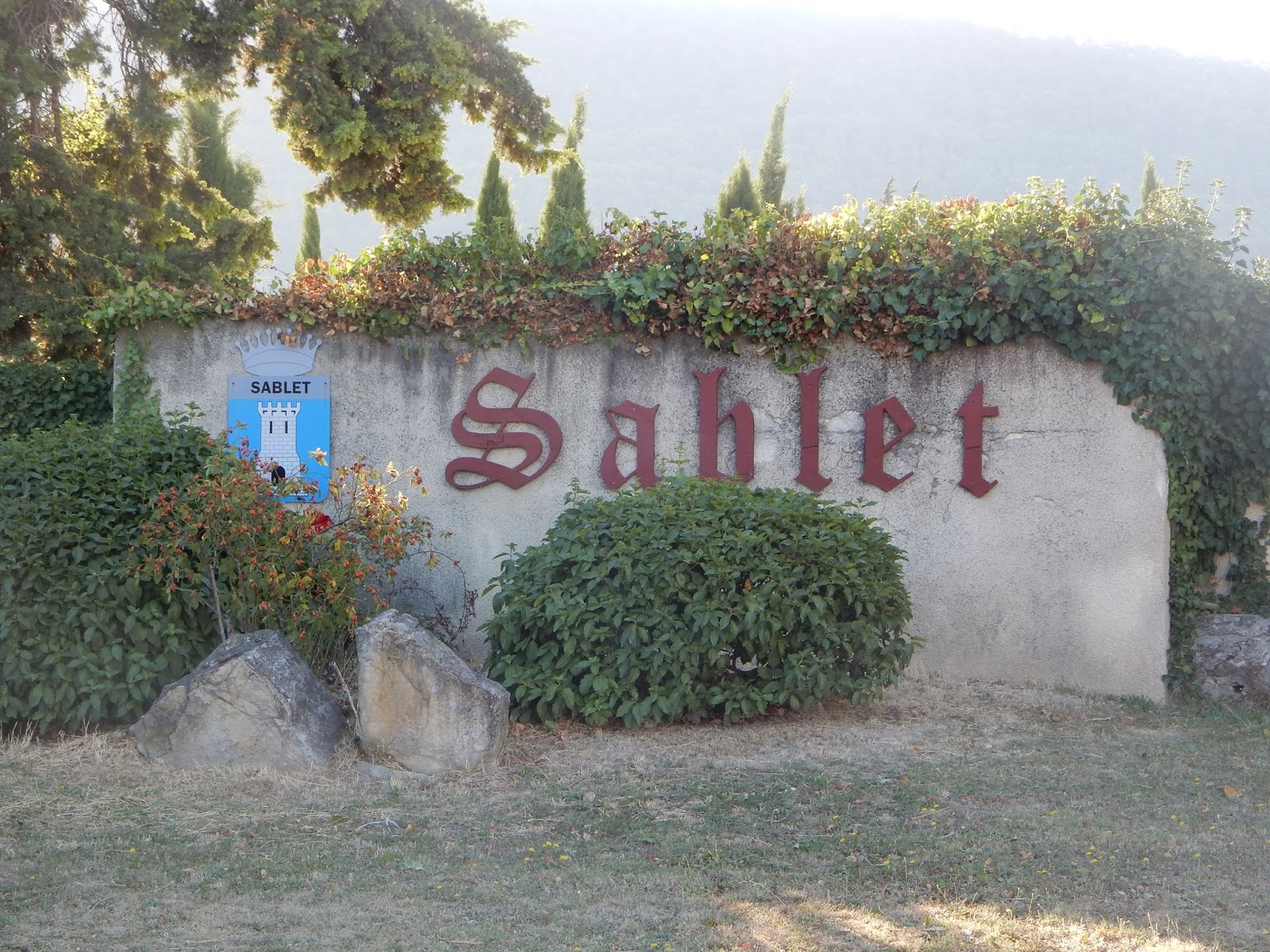 Grégory Capra: Hommage au village de Sablet