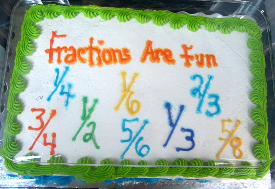 Missy Made It!: Fun With Fractions - Class Party