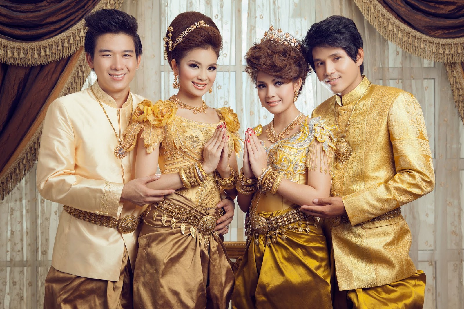 Khmer Wedding ~ Cambodian culture traditions and Natural