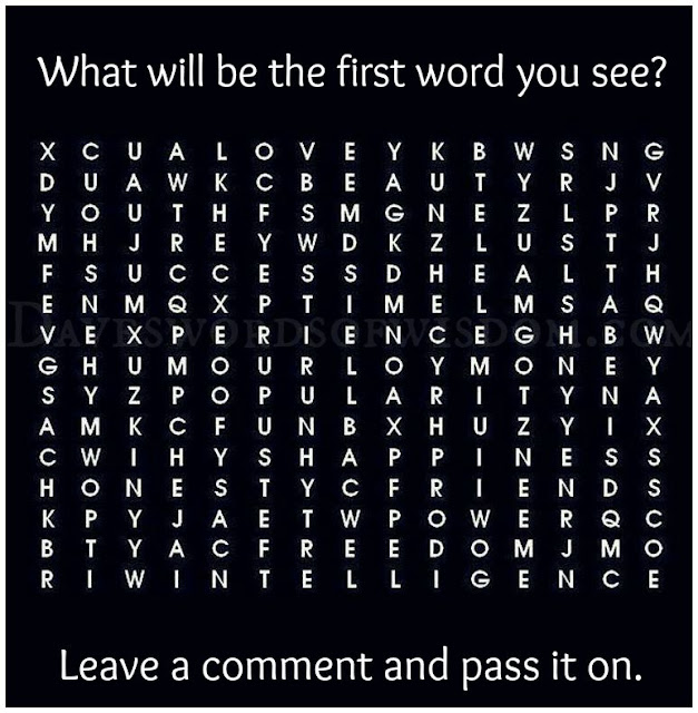 Daveswordsofwisdom.com: What's the first word you see when you click on ...