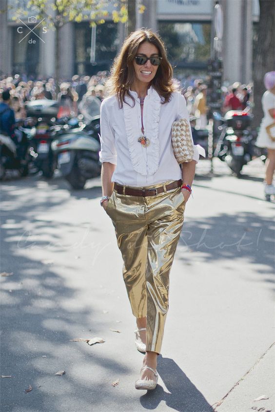 Holiday Gold Glamour. Fashion Inspiration. | Cool Chic Style Fashion