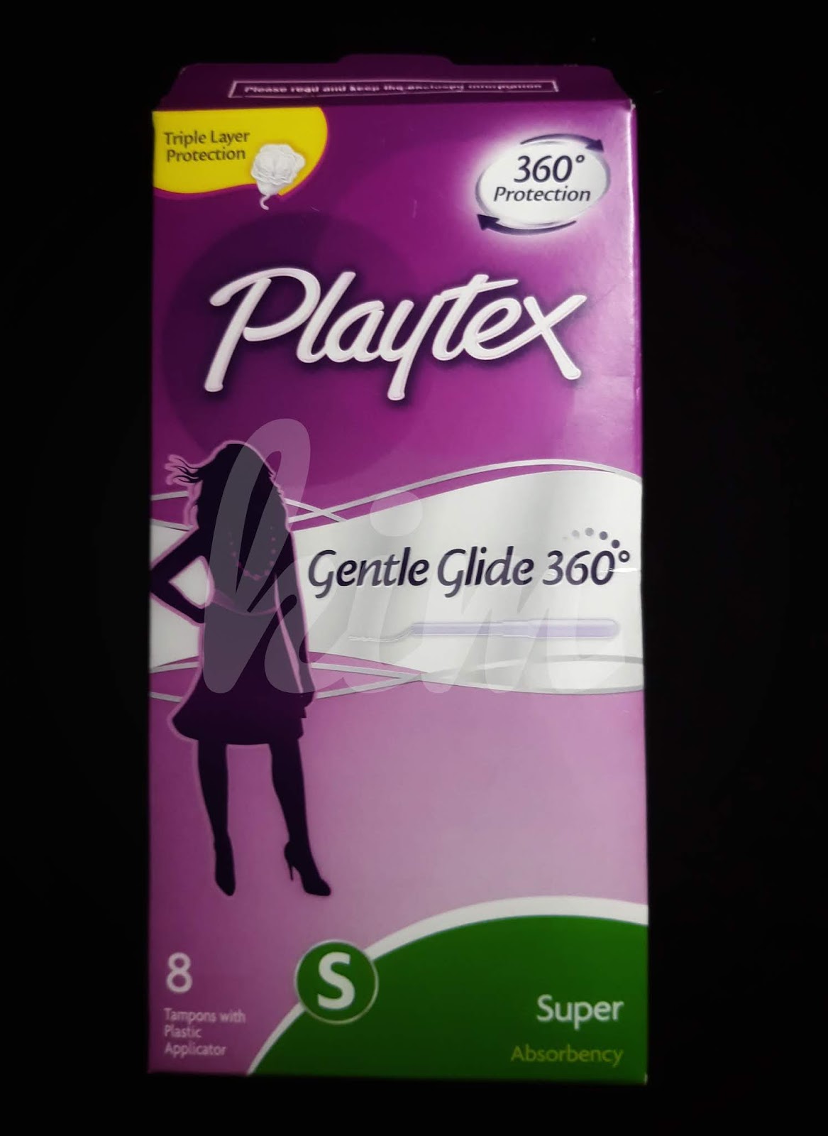 Playtex Gentle Glide 360 Tampon (Super Absorbent) Review