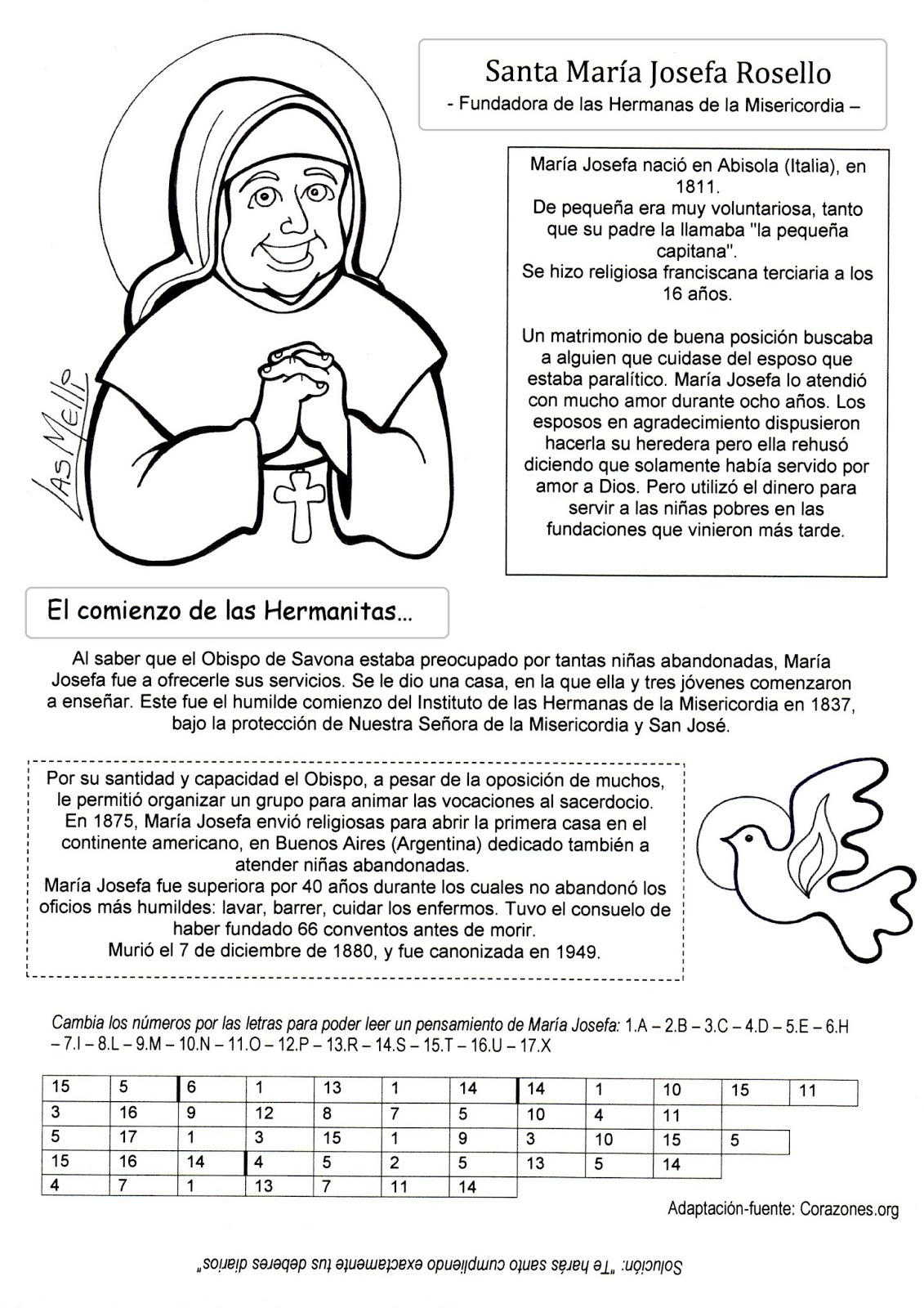 La Catequesis (El blog de Sandra): Recursos Catequesis Santa María ...