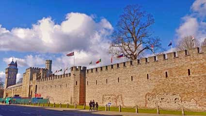 Cardiff Castle Cardiff Wales - Britain All Over Travel Guide