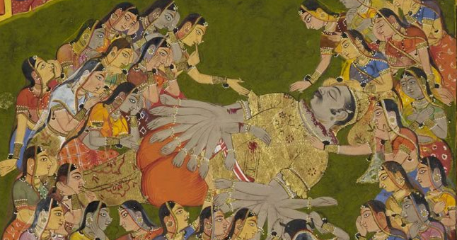 Indian Epics: Images and PDE Epics: PDE Ramayana: Mandodari's Lament