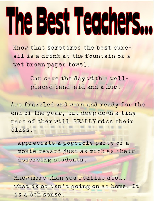 This Little Blog of Mine....: The Best Teachers....