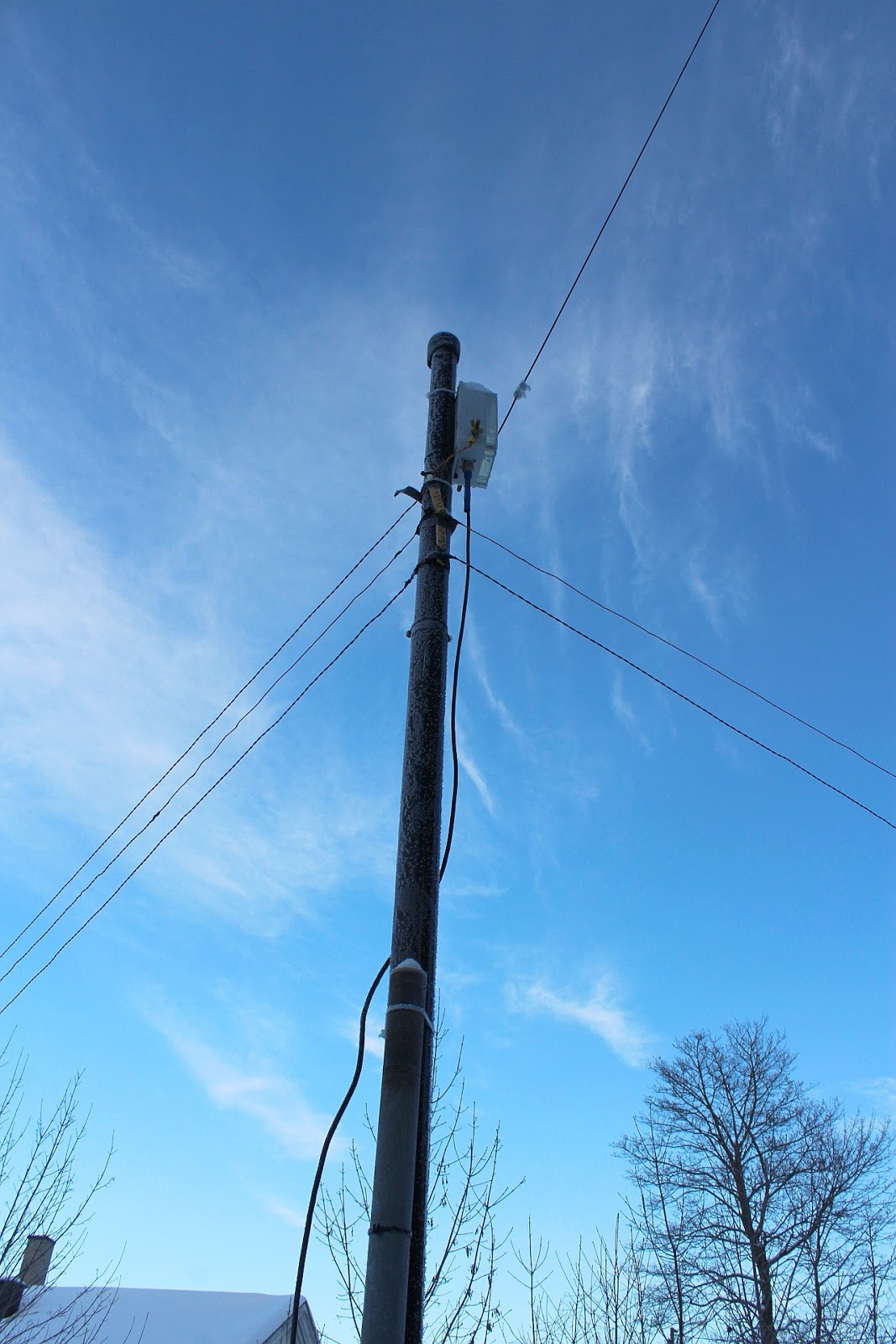 Isolation transformer for inverted-L 160 meter band with folded ...