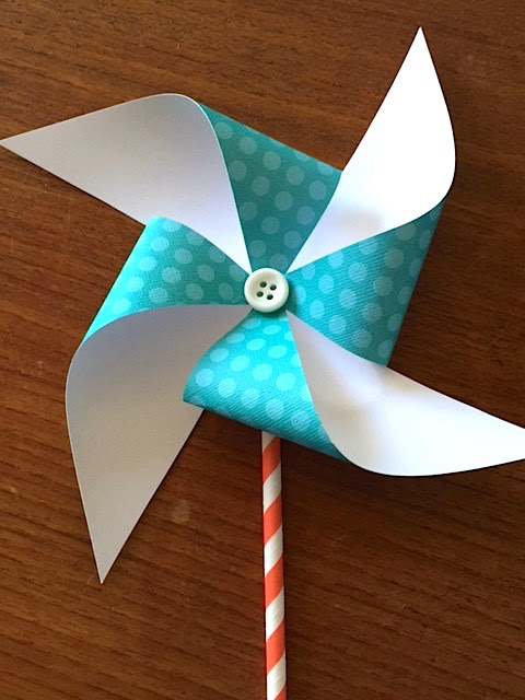 Sew Many Ways...: How to Make Paper Pinwheels...