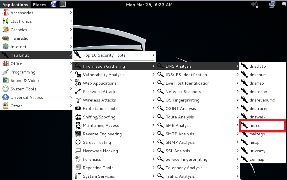Blackbox: Gathering Information with Tool Fierce on Kali Linux ~ IT dan ...