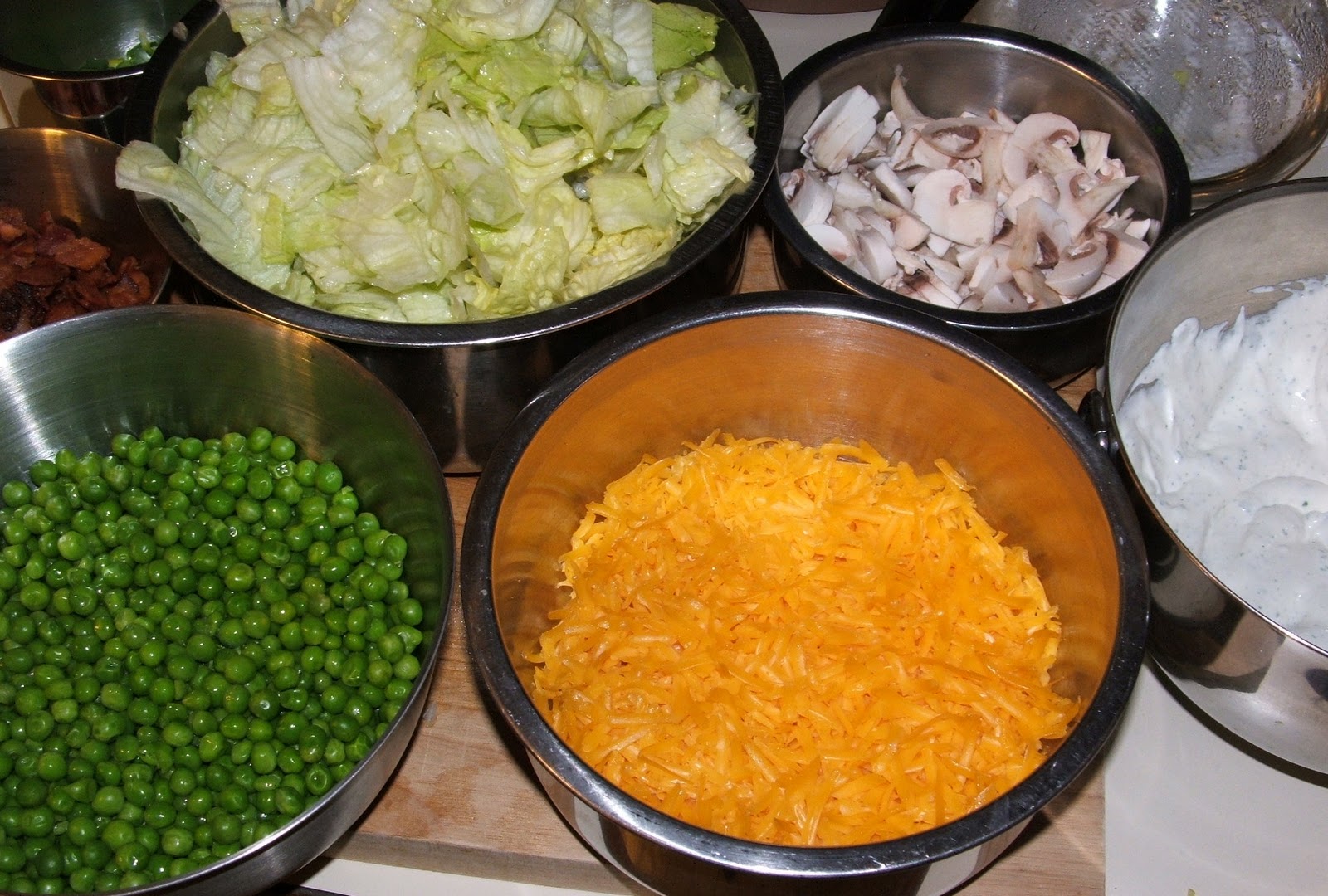 God's Growing Garden: Seven Layer Salad with Peas
