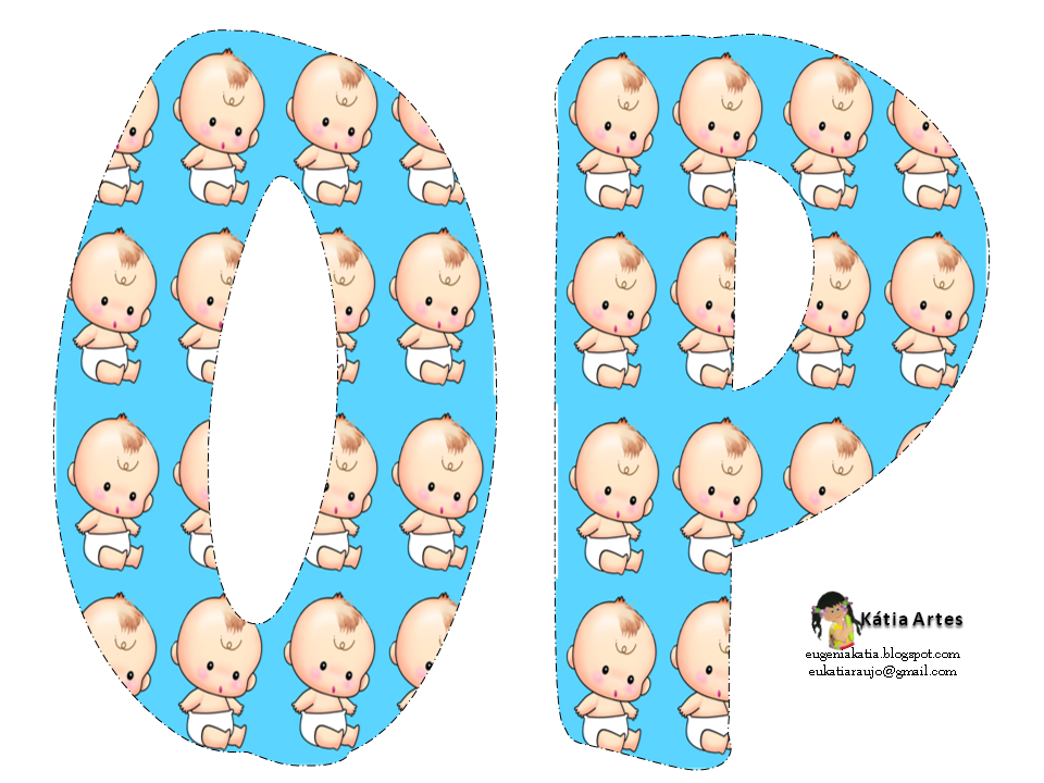 Alfabeto de lindo bebé. - Oh my Alfabetos!