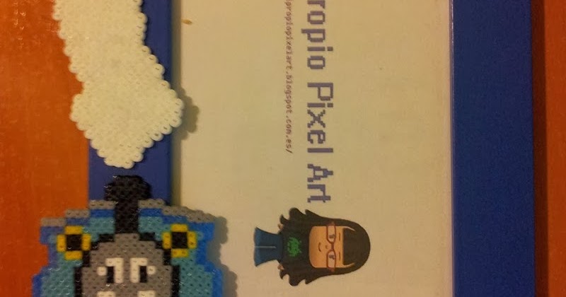 Mi Propio Pixel Art con Hama Beads: Marco de fotos Tren Thomas