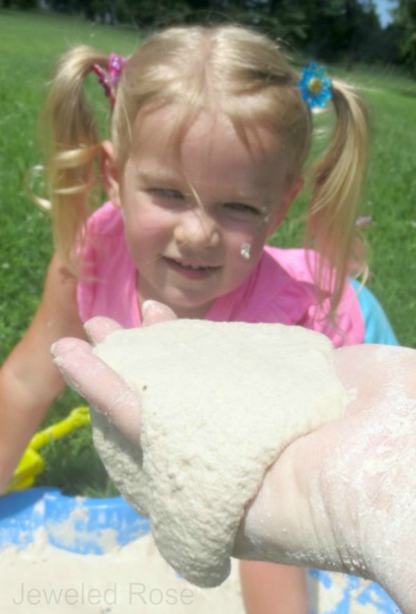 Play Recipe - Homemade Quicksand | Growing A Jeweled Rose | Bloglovin’