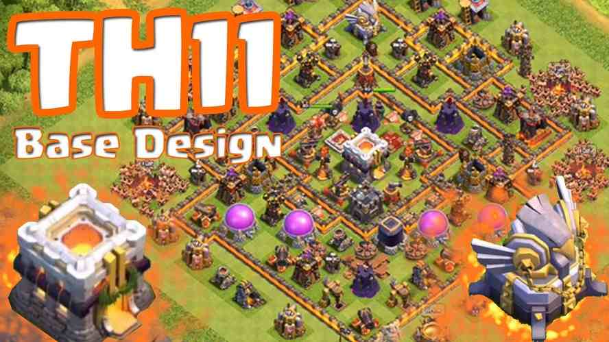 Clash of Clans Base Design th11 - Strategy Clash of Clans COC