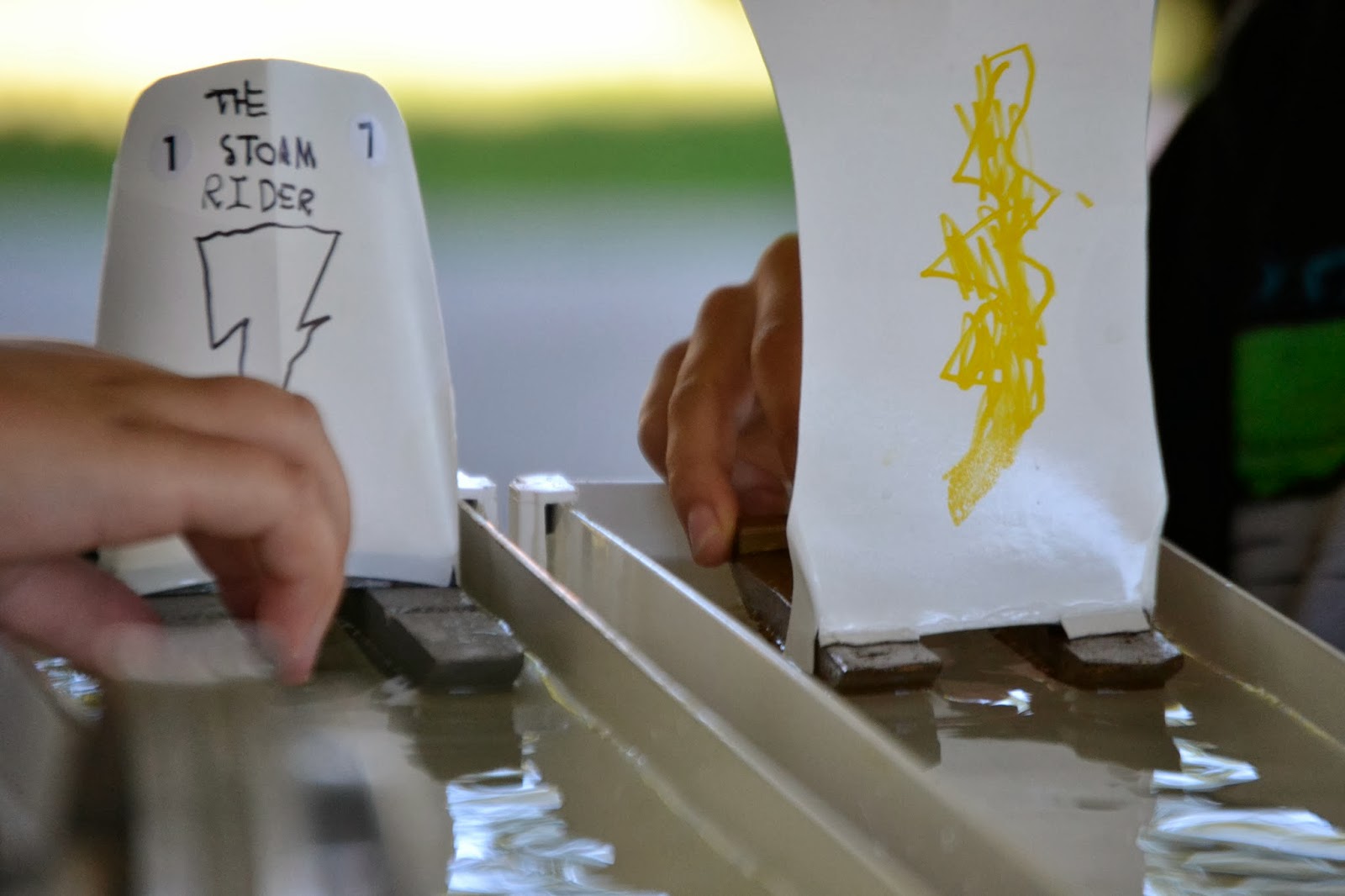 Stuff I Love...: Rain Gutter Regatta