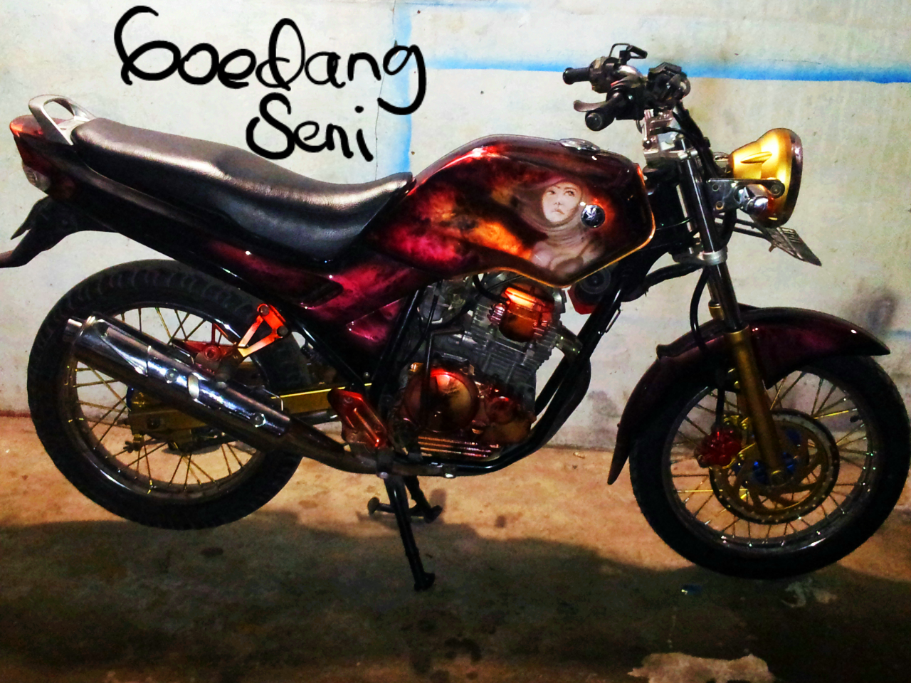 Koleksi Gambar Modifikasi Yamaha Scorpio Z 2007