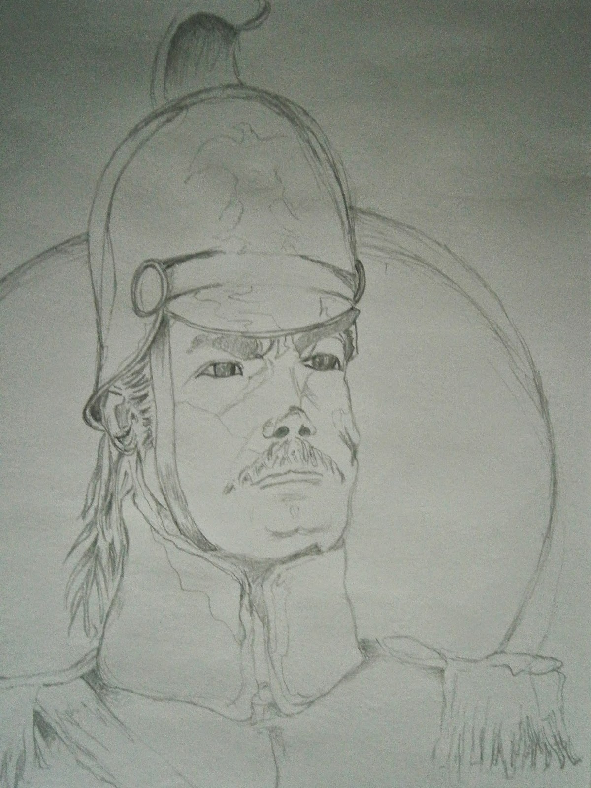 Varon Cook y sus colecciones: Dibujo - Coronel de la Caballeria ...