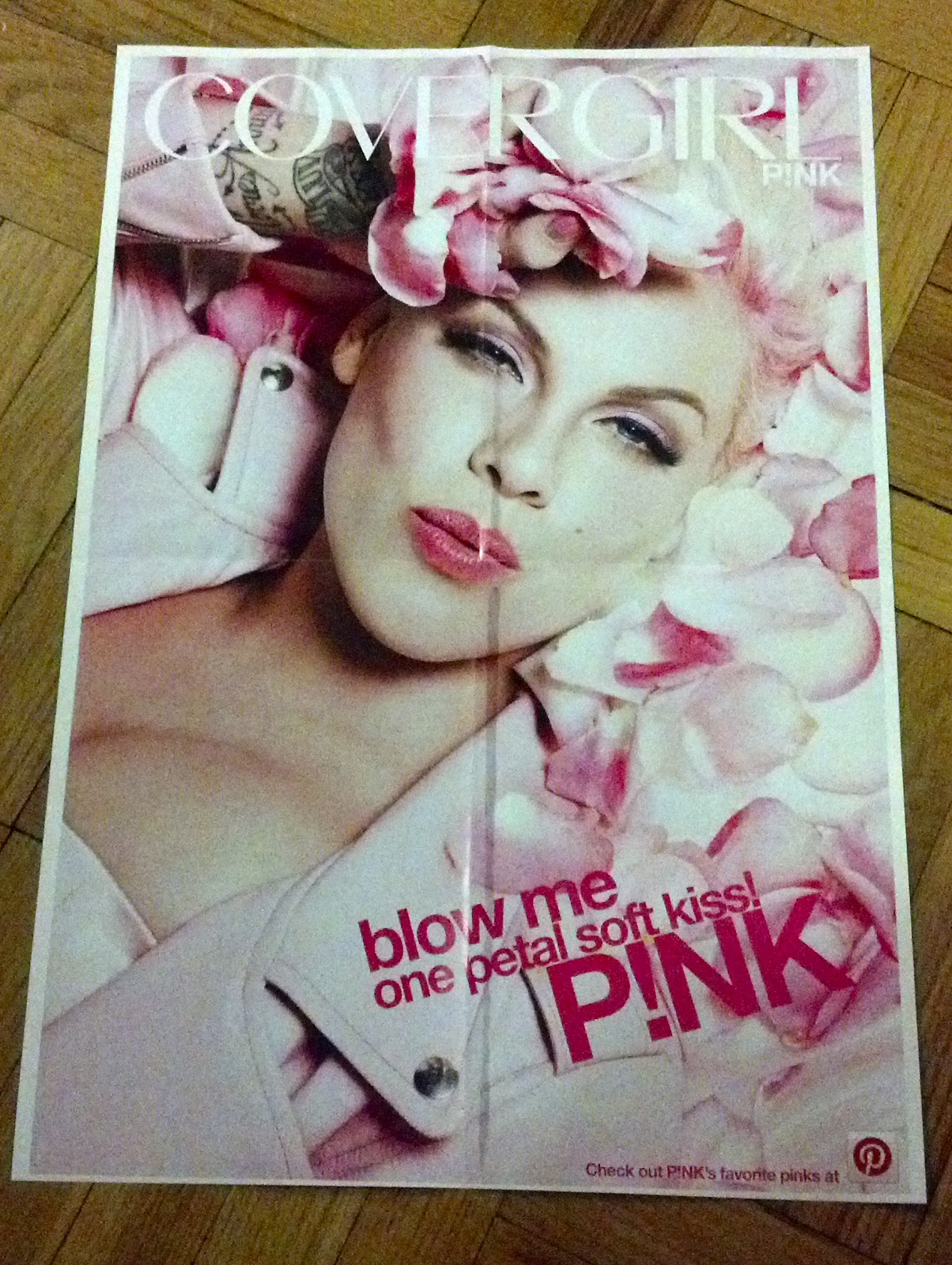 P!nk's CoverGirl Campaign - Sparkles and Shoes