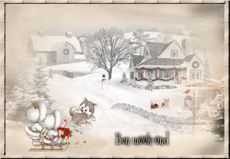 Mes créations pps et cartes virtuelles: Bon week-end