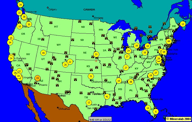 Life Abundantly: Philadelphia: Radiation Hot Spot of the Nation