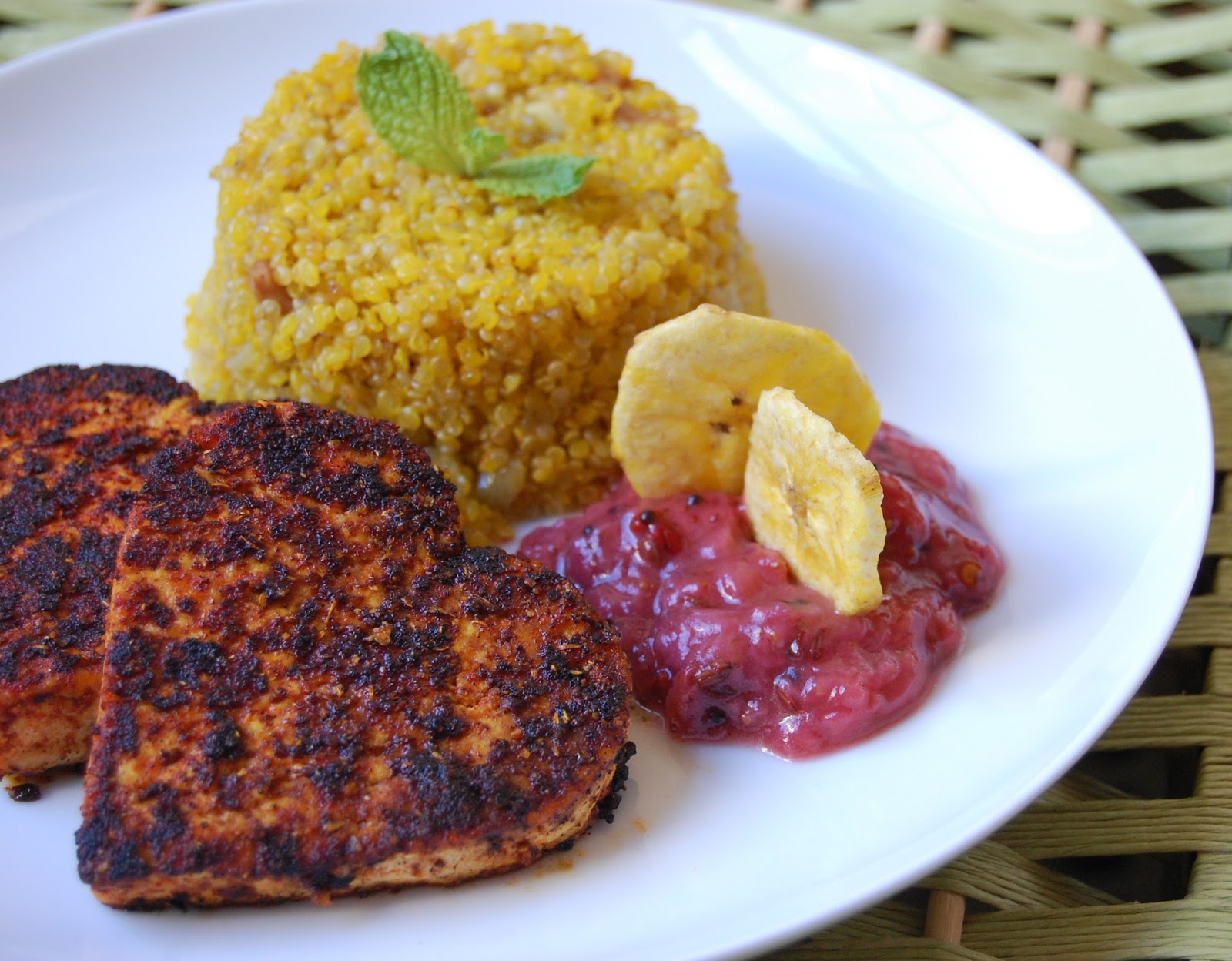 rabbit food rocks: Indian Saffron Cashew Quinoa - Valentine's Day ...