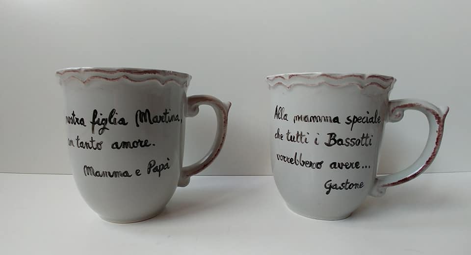 DECORARTE: TAZZE IN CERAMICA PERSONALIZZATE