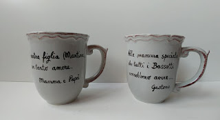 DECORARTE: TAZZE IN CERAMICA PERSONALIZZATE