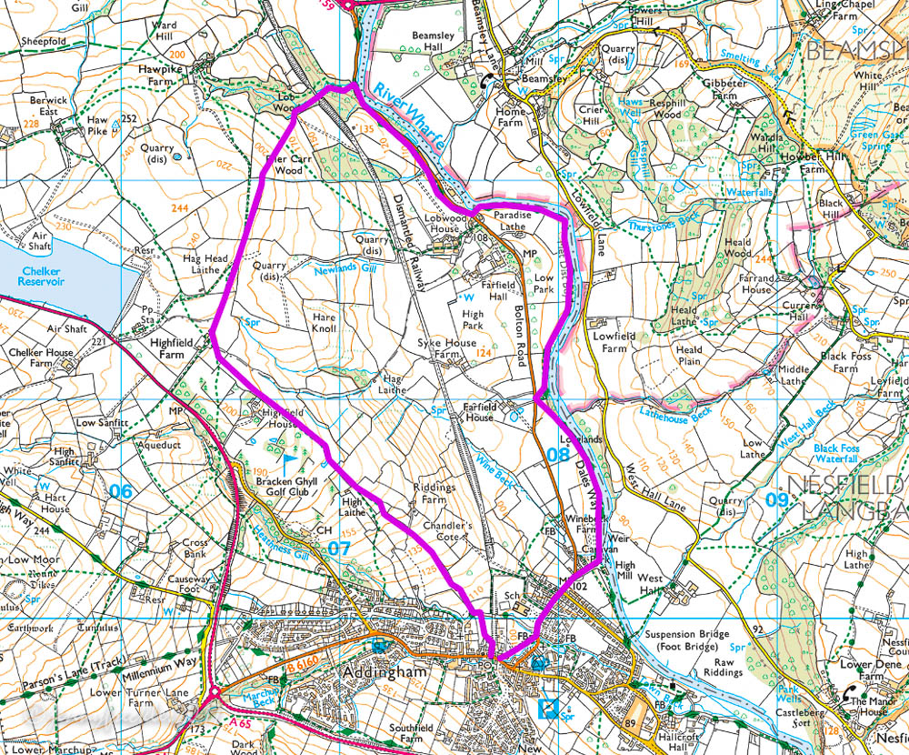 Saltaire Daily Photo: A walk from Addingham
