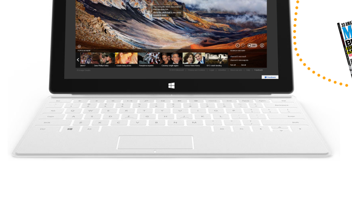 My Projects: Behind the Bing Homepage