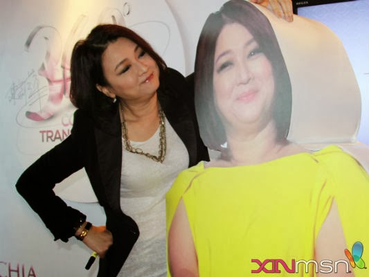 SINGPOST~ QUEST FOR AMUSEMENT: Chen Li Ping loses 6kg in 3 weeks?