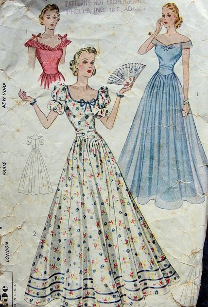 Paris is Paradise: Old Fashioned Sewing Patterns