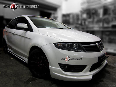 LIFE IN DIGITAL COLOUR: Proton Preve Full Bodykit Modified