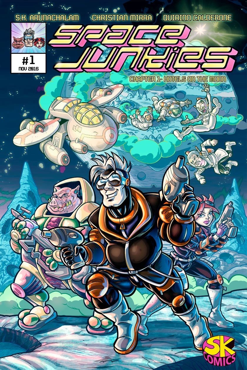 Experience The Ultimate Space Saga With Comic Book Series Space Junkies ...