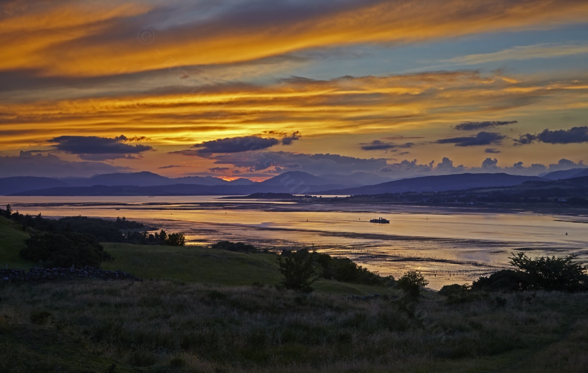 Dougie Coull Photography: Langbank Summer Sunset