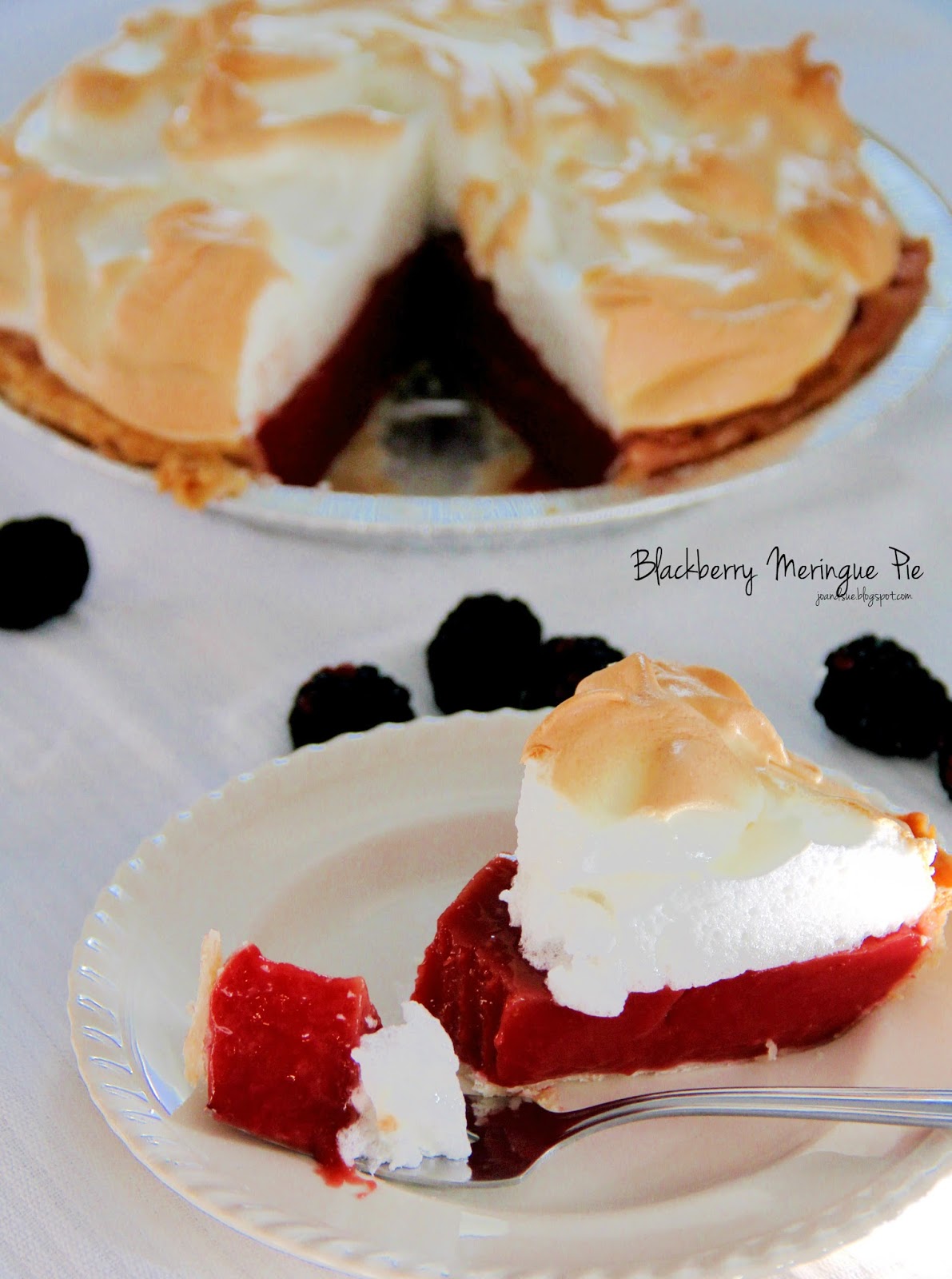 Jo and Sue: Blackberry Meringue Pie