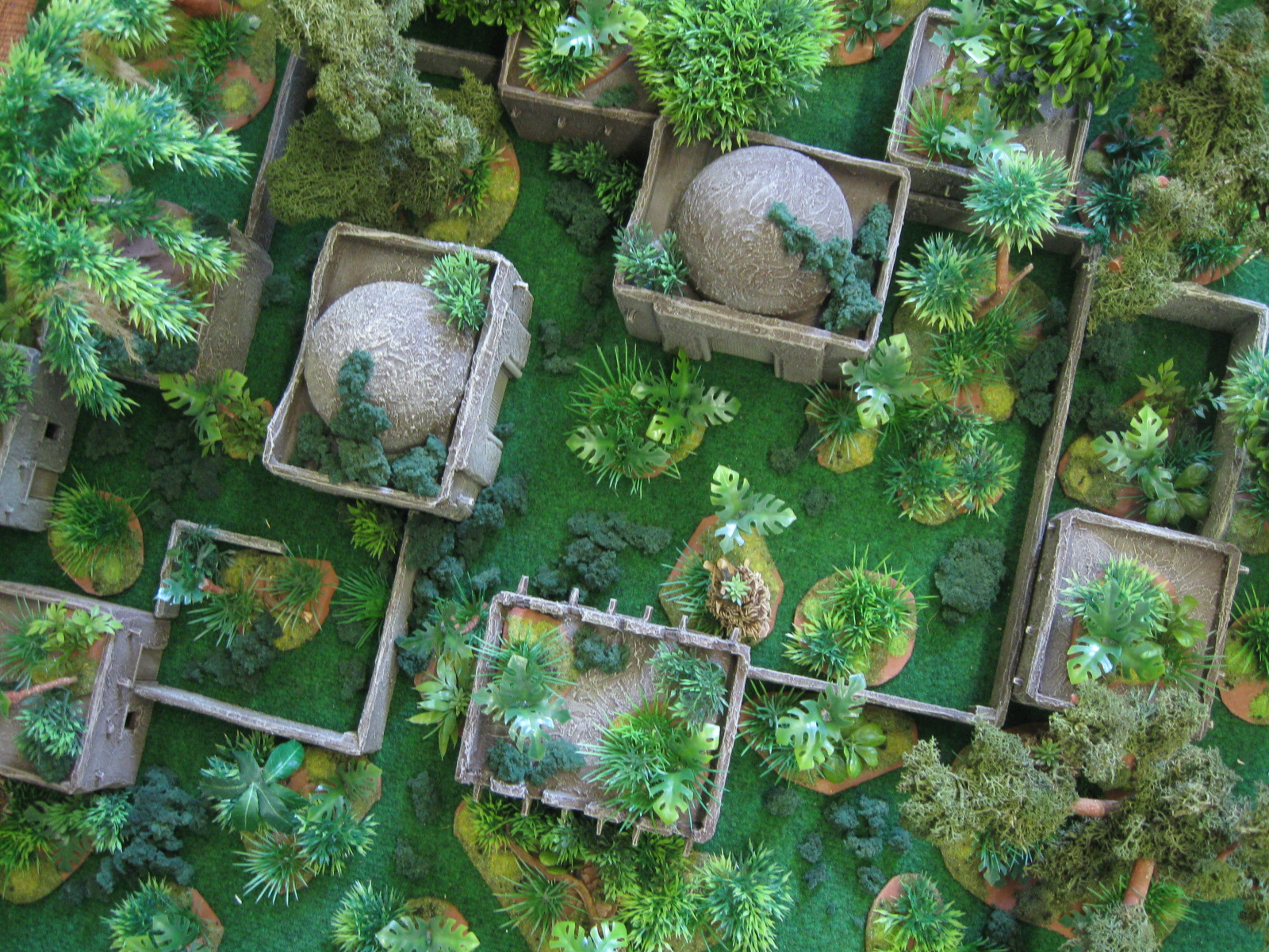 Wargame News and Terrain: Lost jungle City Terrain