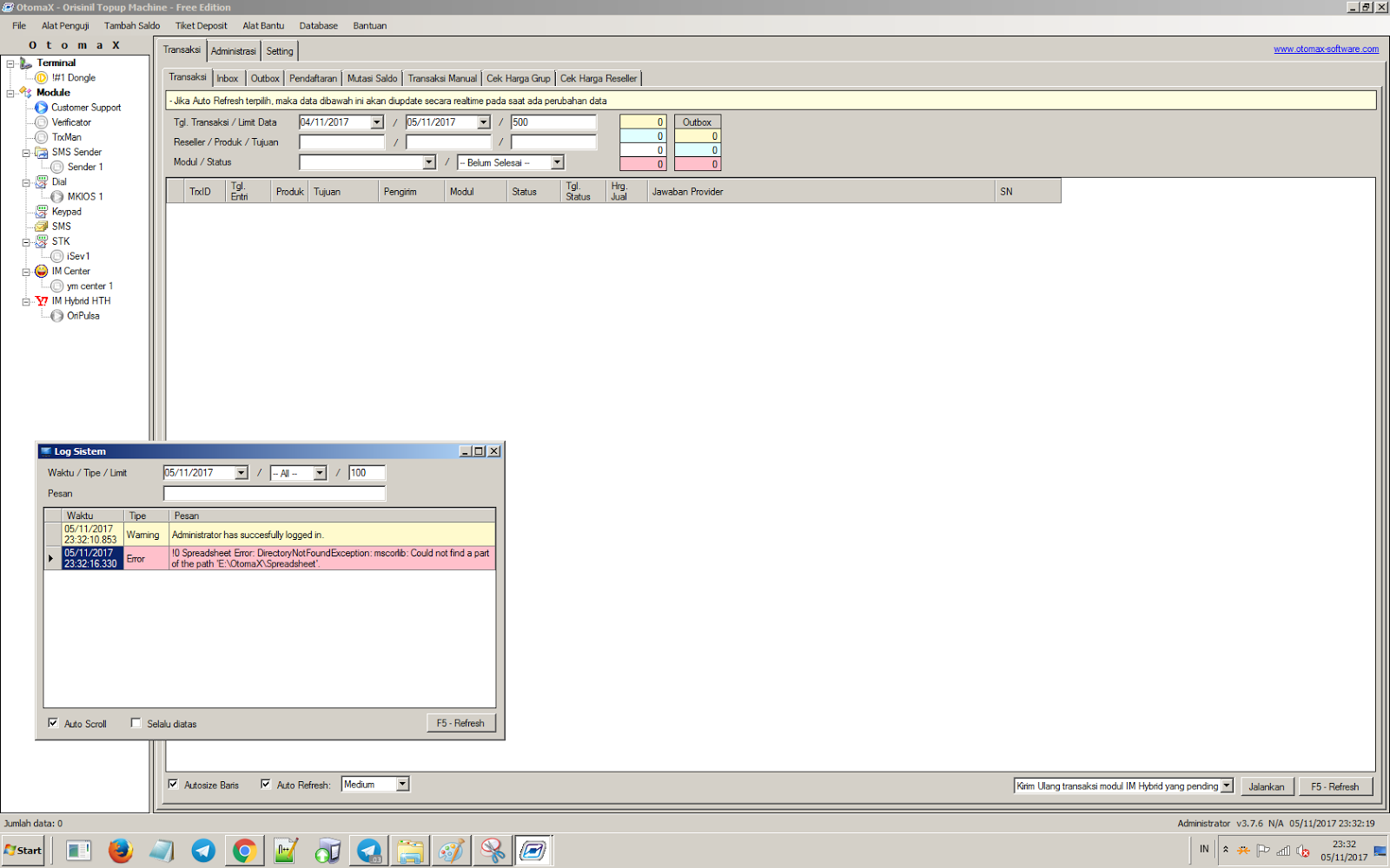 Tutorial Install Otomax Free Edition Firefudh