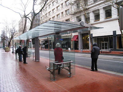 The Good Street: Portland - Street Car and Bus Stops
