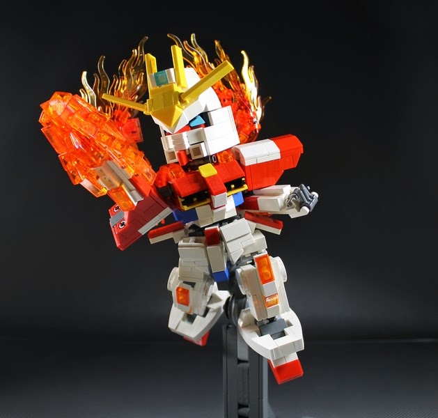 LEGO: Build Burning Gundam