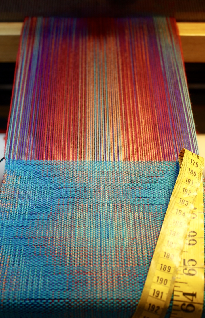 Random Acts of Color: Just Off the Loom: 12-Shaft Double Weave from ...