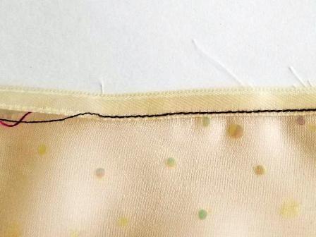 pamela powell : Rolled hems and couture hems