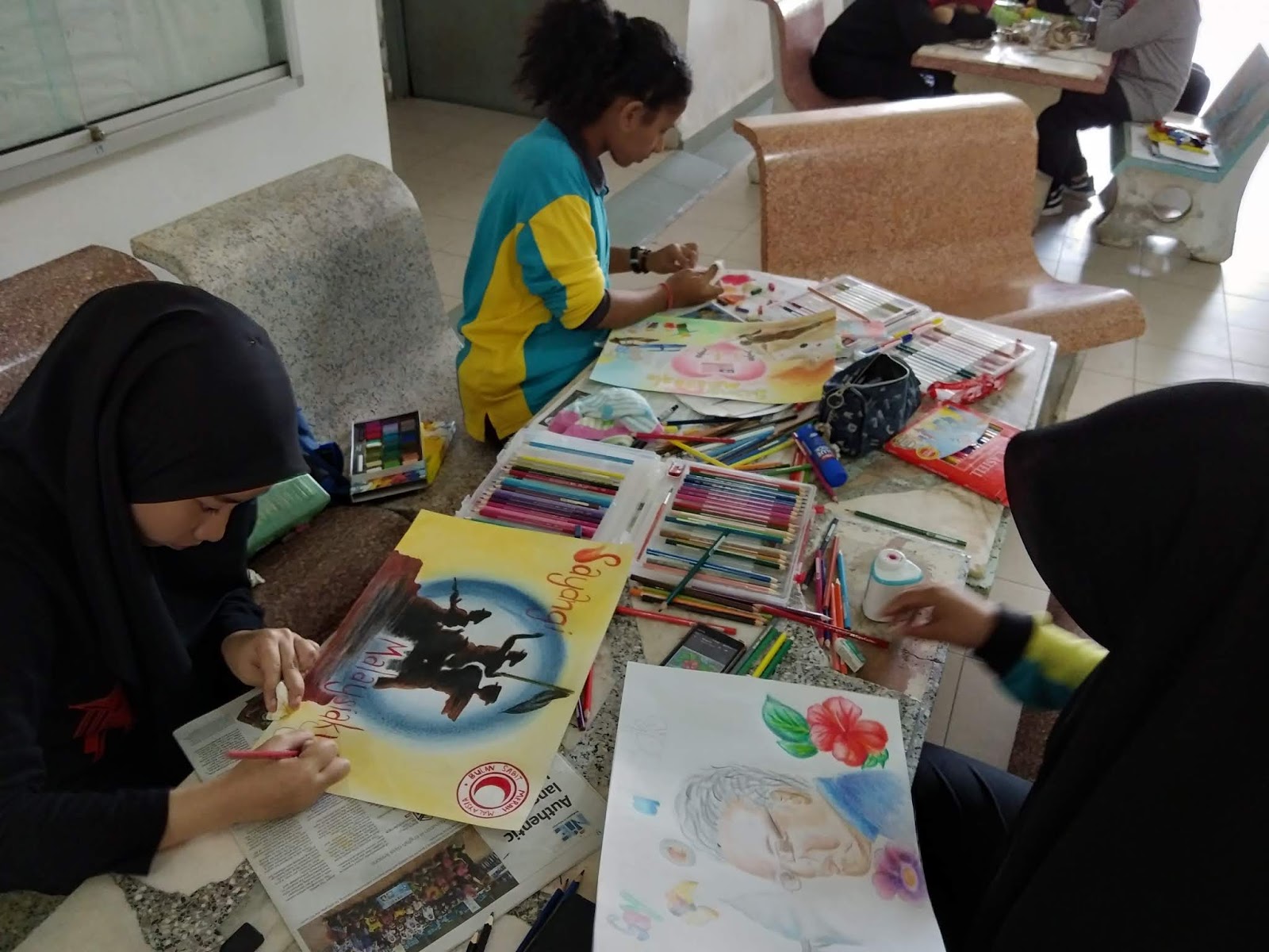 PROGRAM SMART LEARNING & PERTANDINGAN MELUKIS/MEWARNA PERINGKAT NEGERI ...