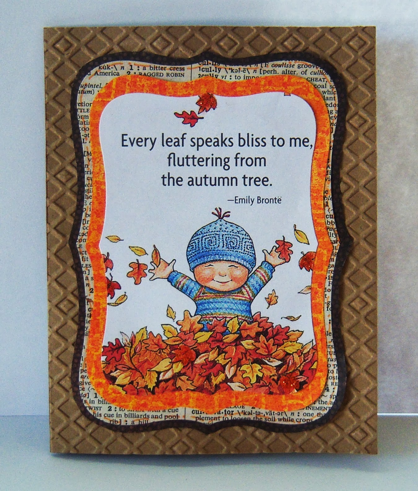 Shoregirl's Creations: Simple Fall Card