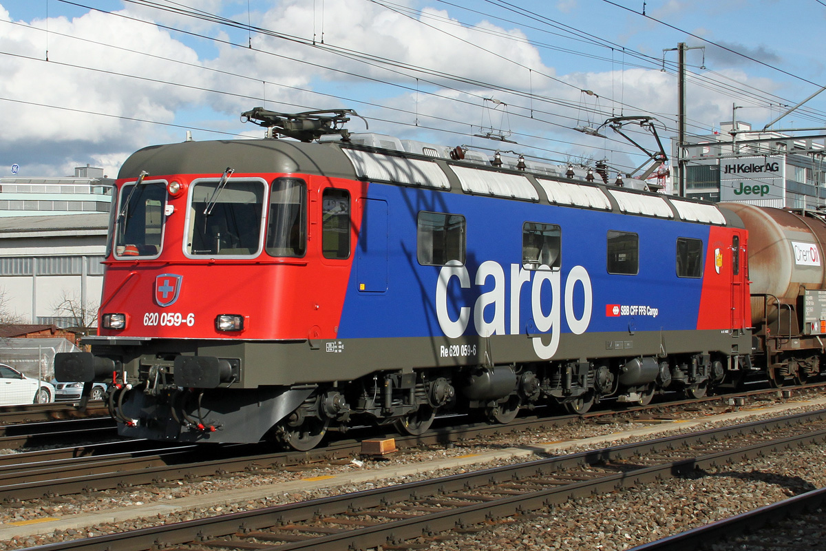 Planes and Trains - Trains: SBB / Re 620 059-6