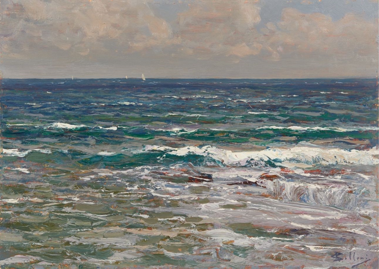 Giorgio Belloni | Neo-Impressionist Seascape painter | Tutt'Art ...